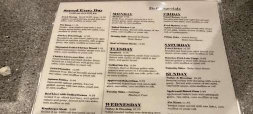Menu for Fairview Dairy Bar in Sanford, NC | Sirved