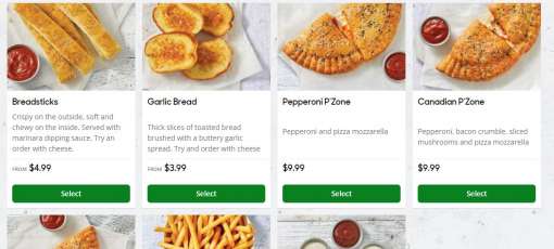 Menu for Pizza Hut Elliot Lake in Elliot Lake, ON | Sirved