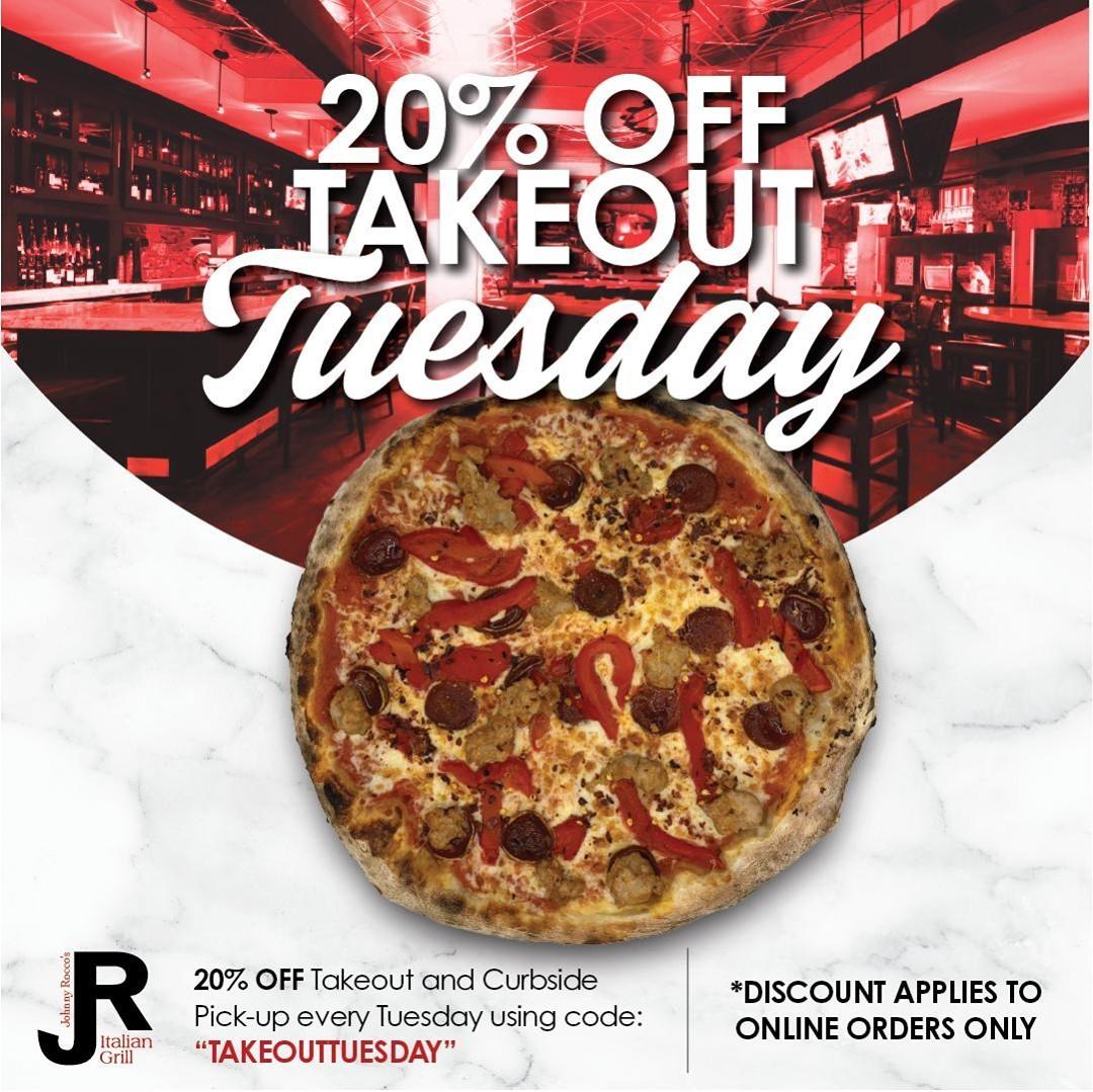 Johnny Rocco's Italian Grill menu in Niagara Falls, Ontario, Canada