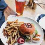 One Bourbon menu in Grand Rapids, Michigan, USA