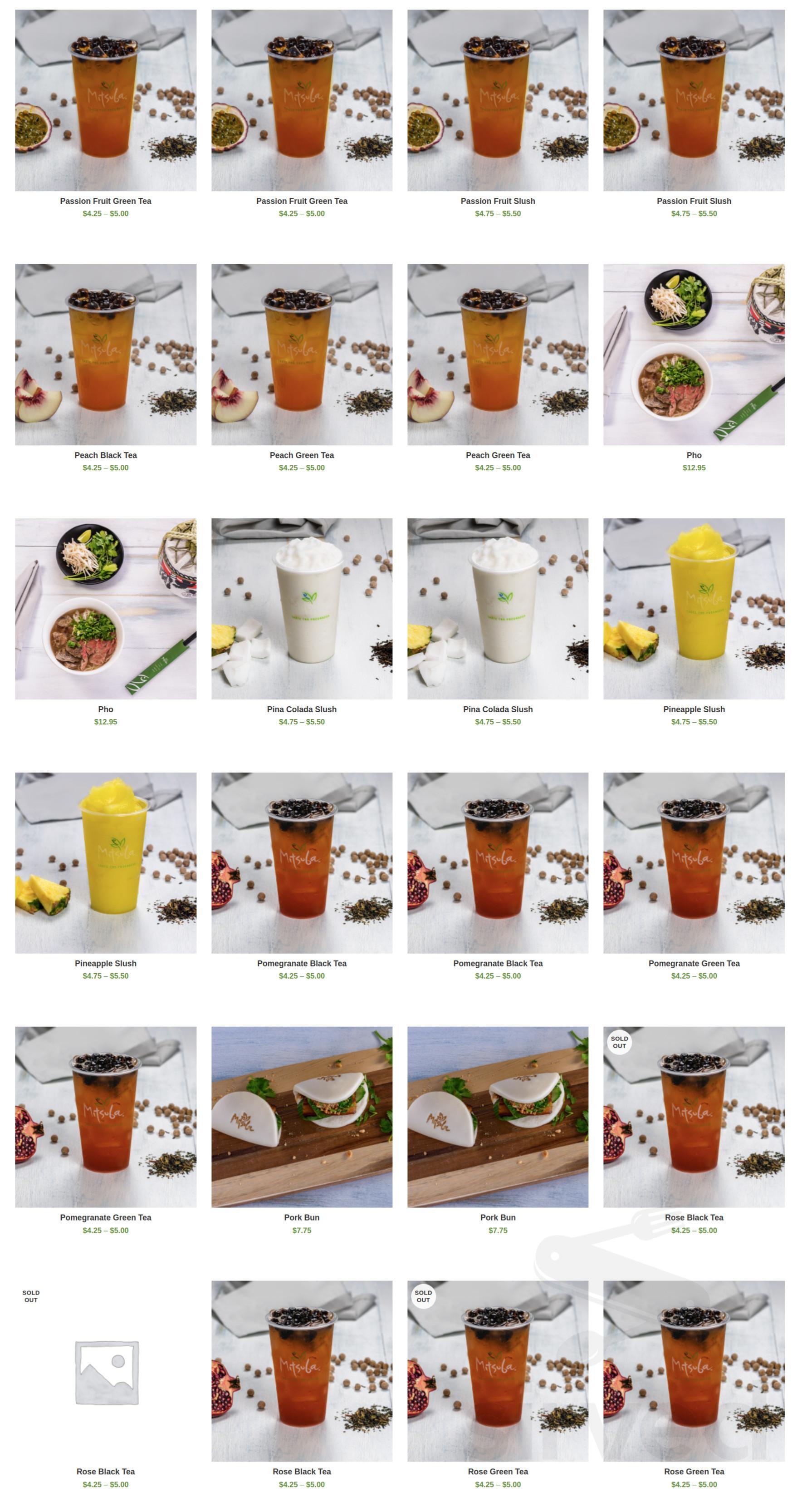 Mitsuba Ramen menu in New Hartford, New York, USA