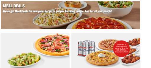 Menu for Boston Pizza in Fort Saskatchewan, AB | Sirved