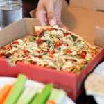 Boston Pizza menu in Brandon, Manitoba, Canada