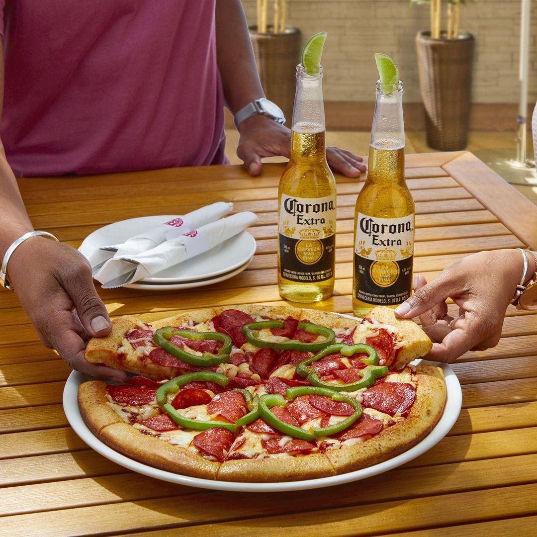 Boston Pizza menu in Burnaby, British Columbia, Canada