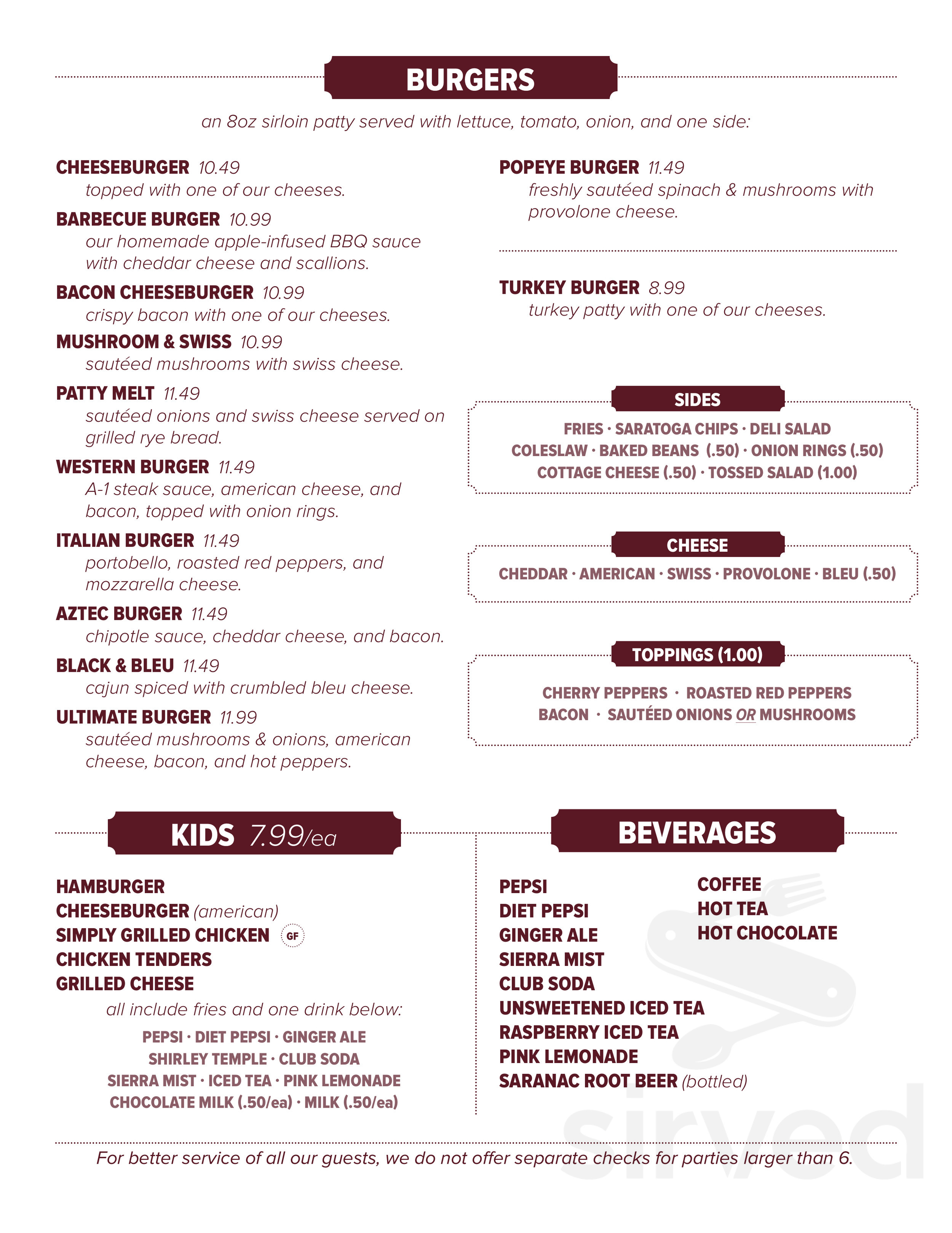 Otis & Oliver's menus in Latham, New York, United States