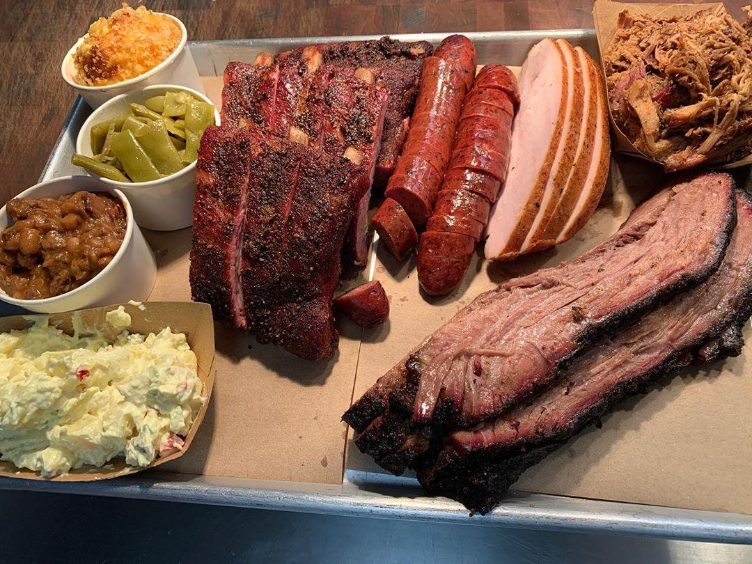 407 BBQ menu in Argyle, Texas, USA