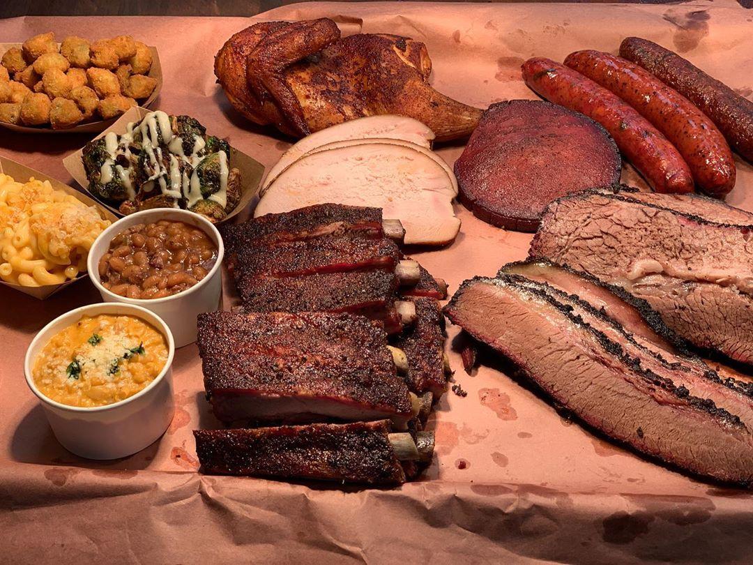407 BBQ menu in Argyle, Texas, USA