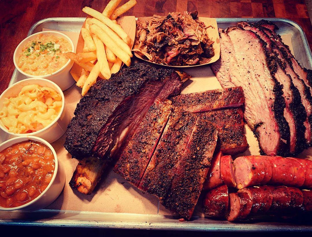 407 BBQ menu in Argyle, Texas, USA