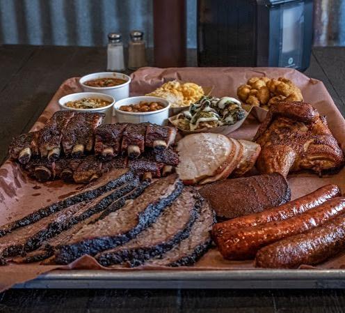 407 BBQ menu in Argyle, Texas, USA