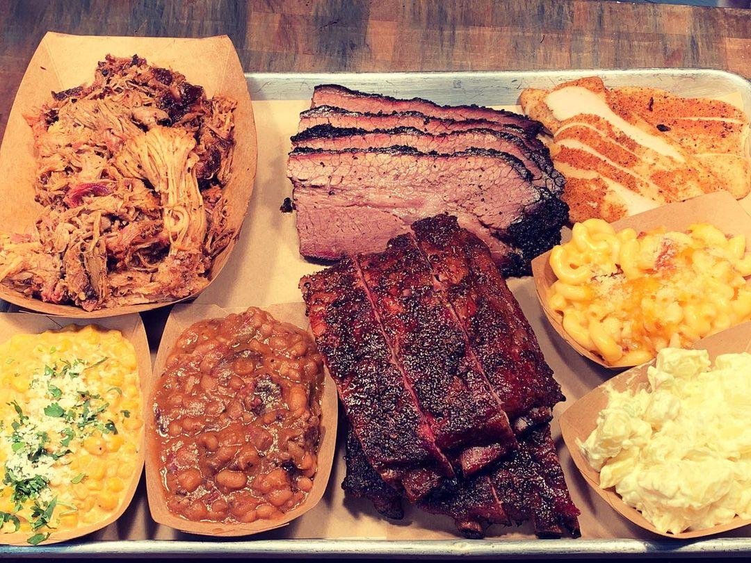 407 BBQ menu in Argyle, Texas, USA