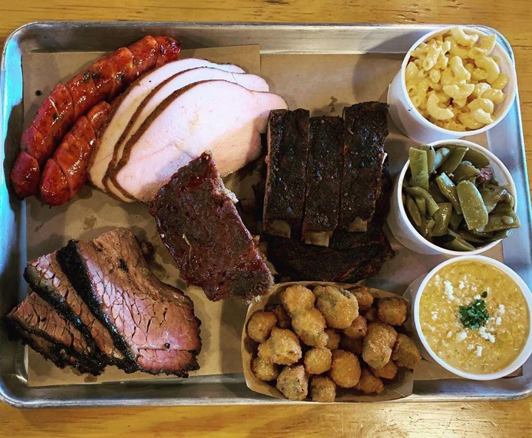 407 BBQ menu in Argyle, Texas, USA
