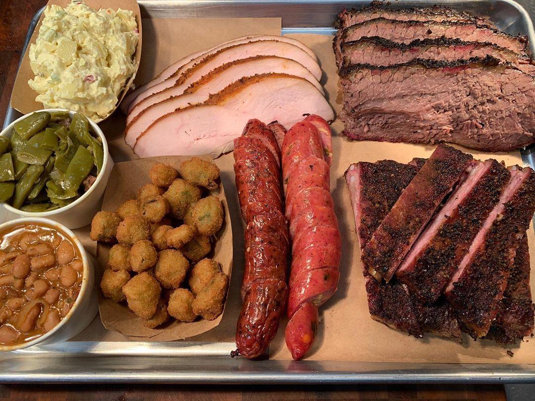 407 BBQ menu in Argyle, Texas, USA