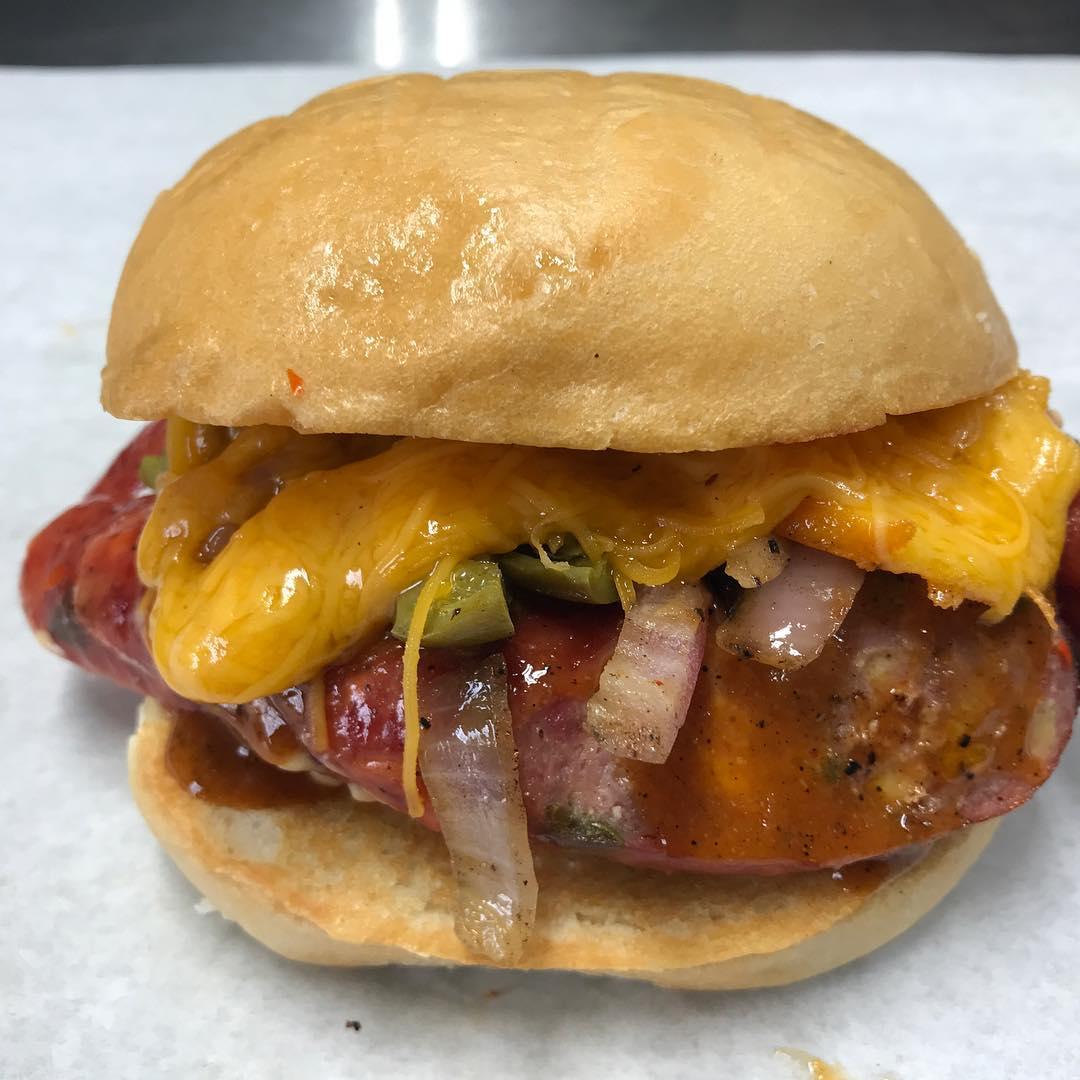 407 BBQ menu in Argyle, Texas, USA