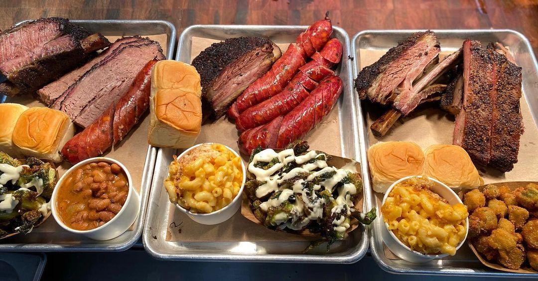 407 BBQ menu in Argyle, Texas, USA
