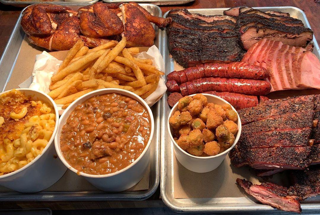 407 BBQ menu in Argyle, Texas, USA