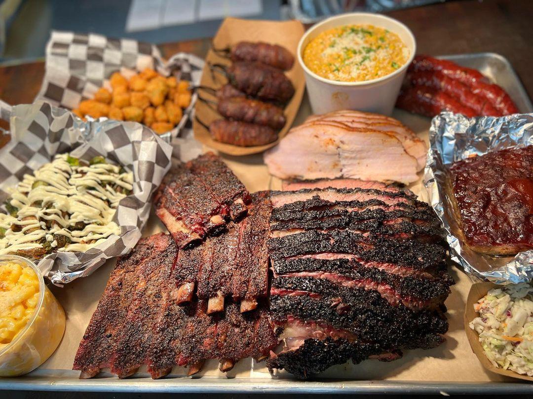 407 BBQ menu in Argyle, Texas, USA