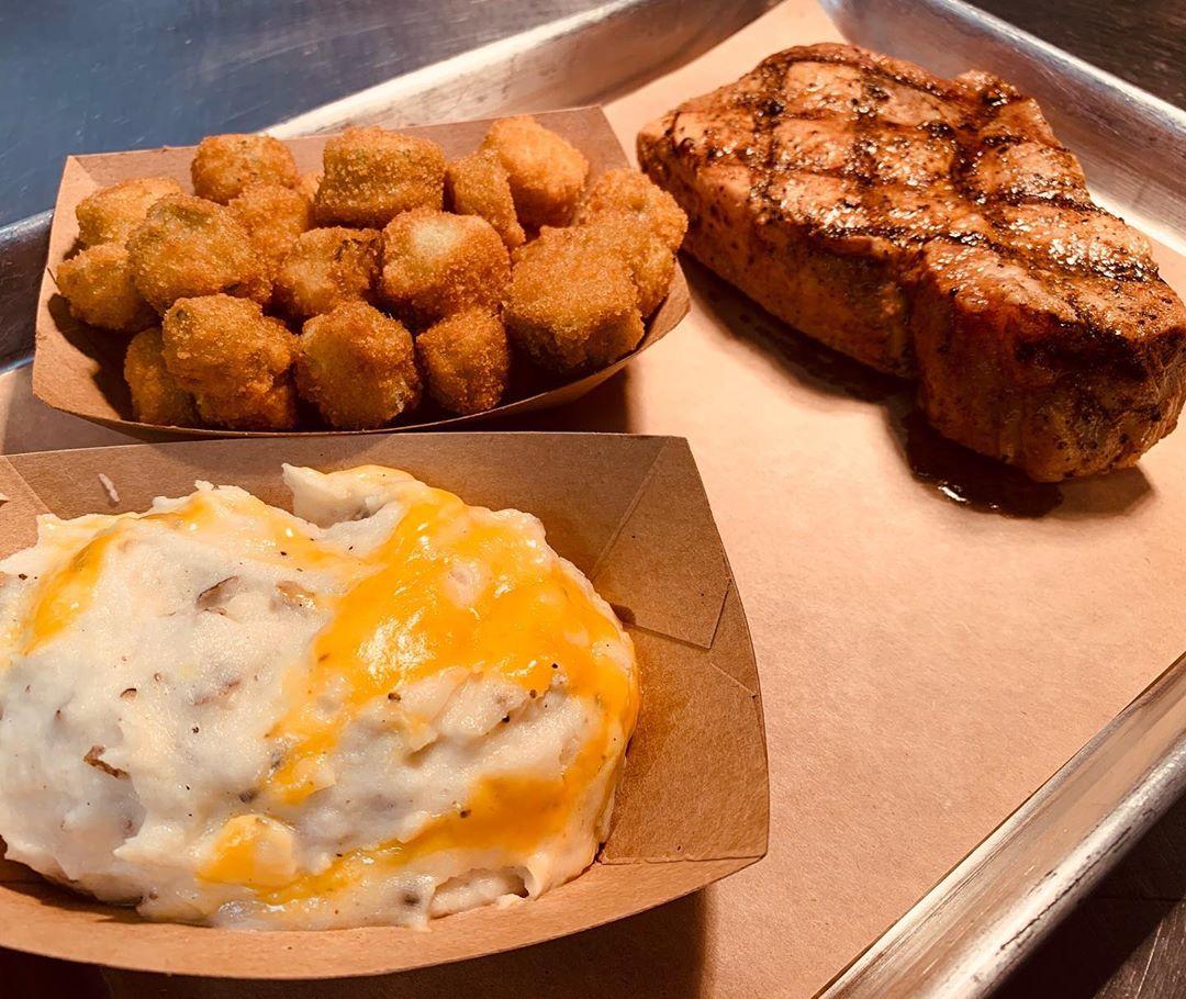 407 BBQ menu in Argyle, Texas, USA