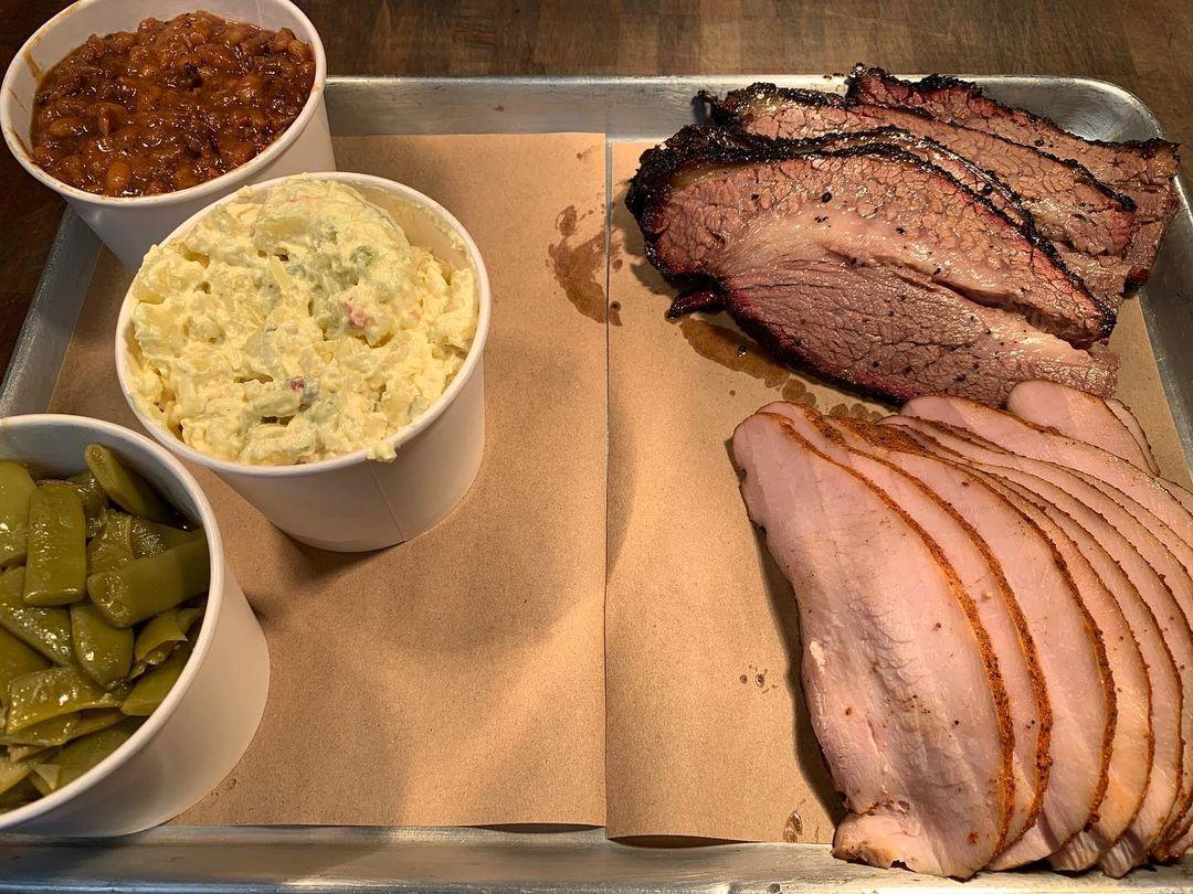 407 BBQ menu in Argyle, Texas, USA