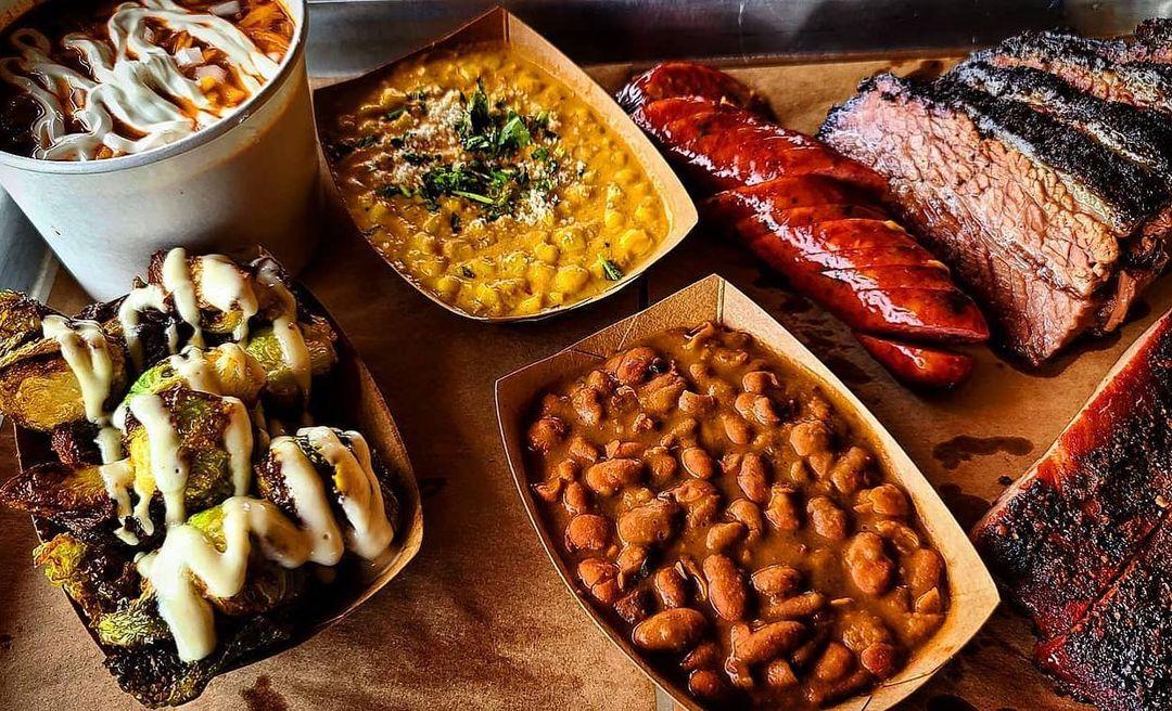 407 BBQ menu in Argyle, Texas, USA