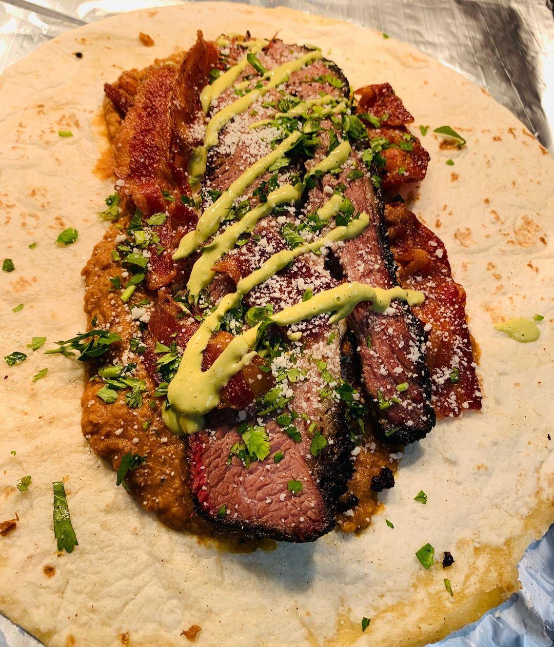 407 BBQ menu in Argyle, Texas, USA