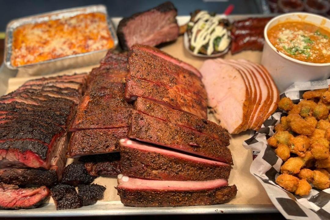 407 BBQ menu in Argyle, Texas, USA