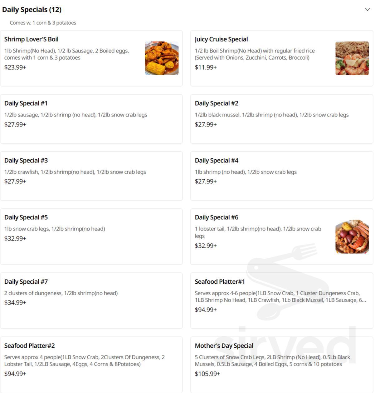 Asian Express menu in Columbia, South Carolina, USA