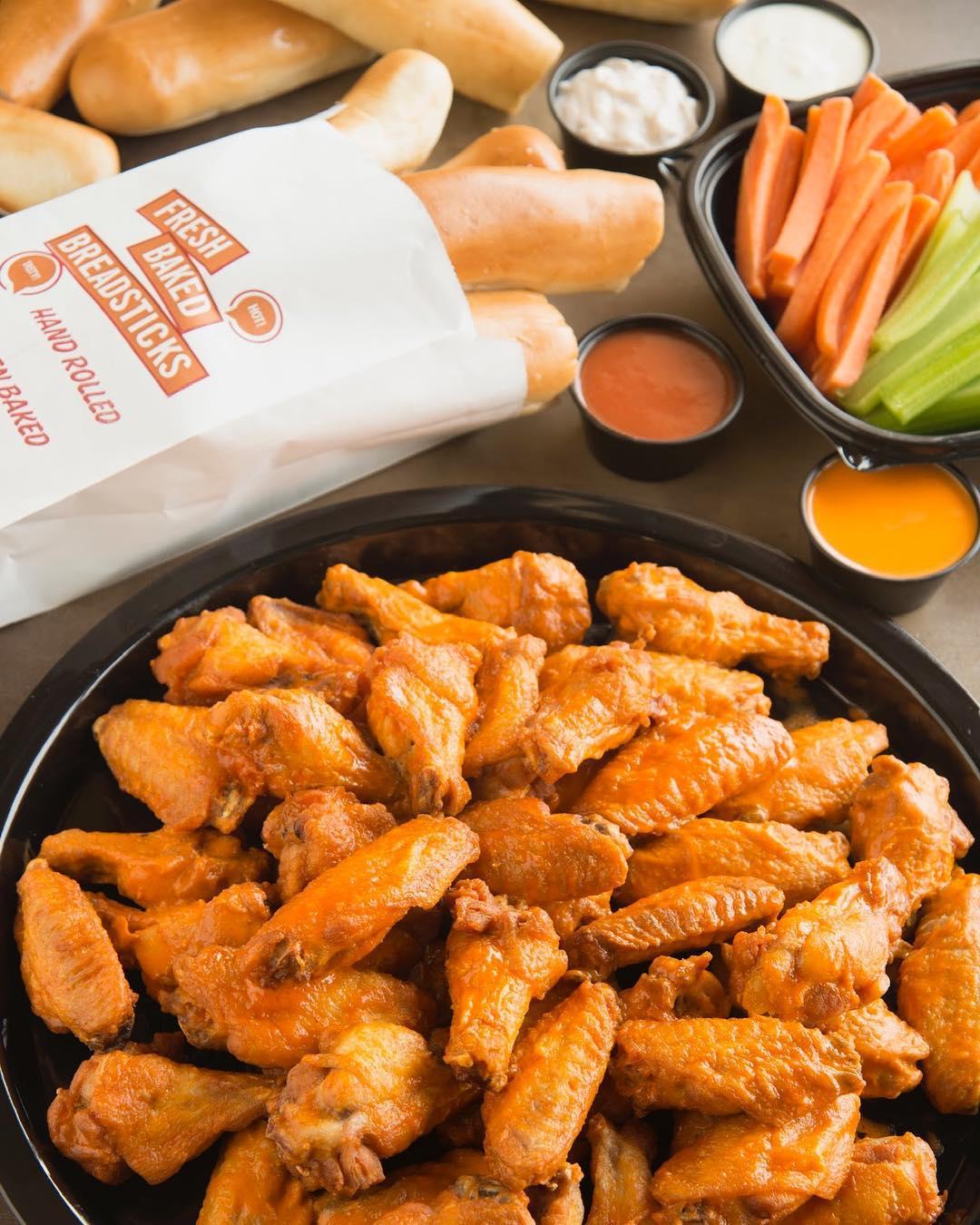 Epic Wings menu in Anaheim, California, USA