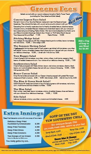 The Loose Wheel - Puyallup's Pit Stop menu in Puyallup, Washington, USA