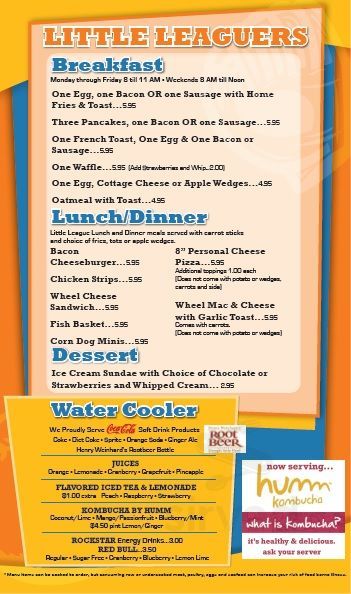 The Loose Wheel - Puyallup's Pit Stop menu in Puyallup, Washington, USA