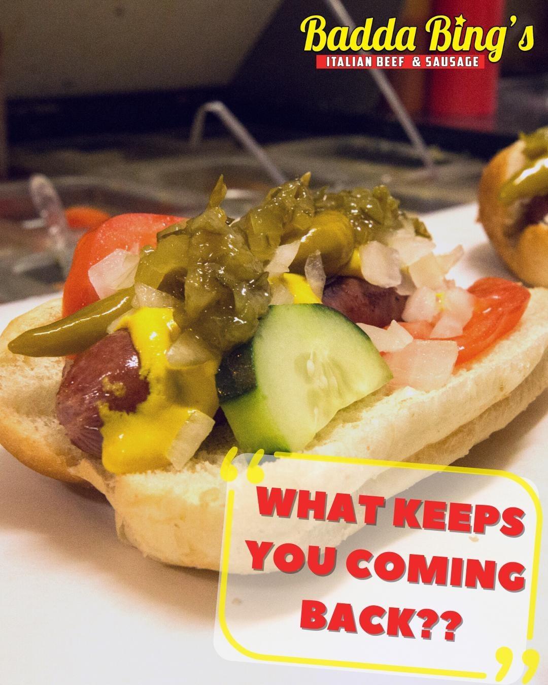 Badda Bing's Italian Beef & Sausage menu in New Lenox, Illinois, USA