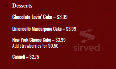 New Brother's Pizza menu in Fishersville, Virginia, USA