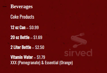 New Brother's Pizza menu in Fishersville, Virginia, USA