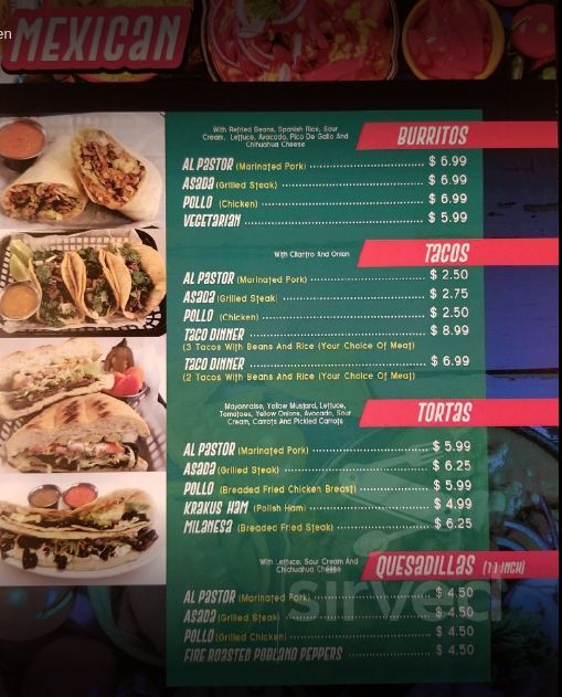 Menu - Chicago IL's A&J Krazy Kitchen | Sirved