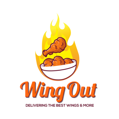 Wing Out menu in Gulfport, Mississippi, USA