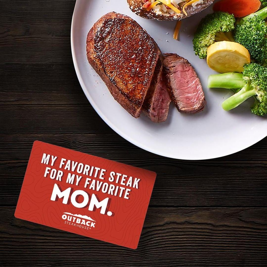 Outback Steakhouse menu in Hialeah, Florida, USA