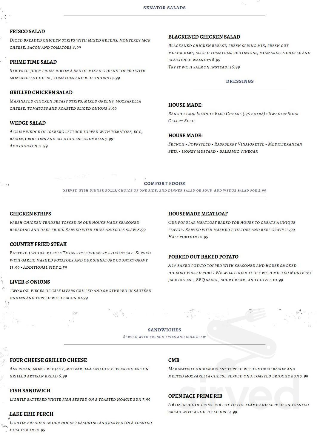 The Whitehouse Inn menus in Whitehouse, Ohio, United States