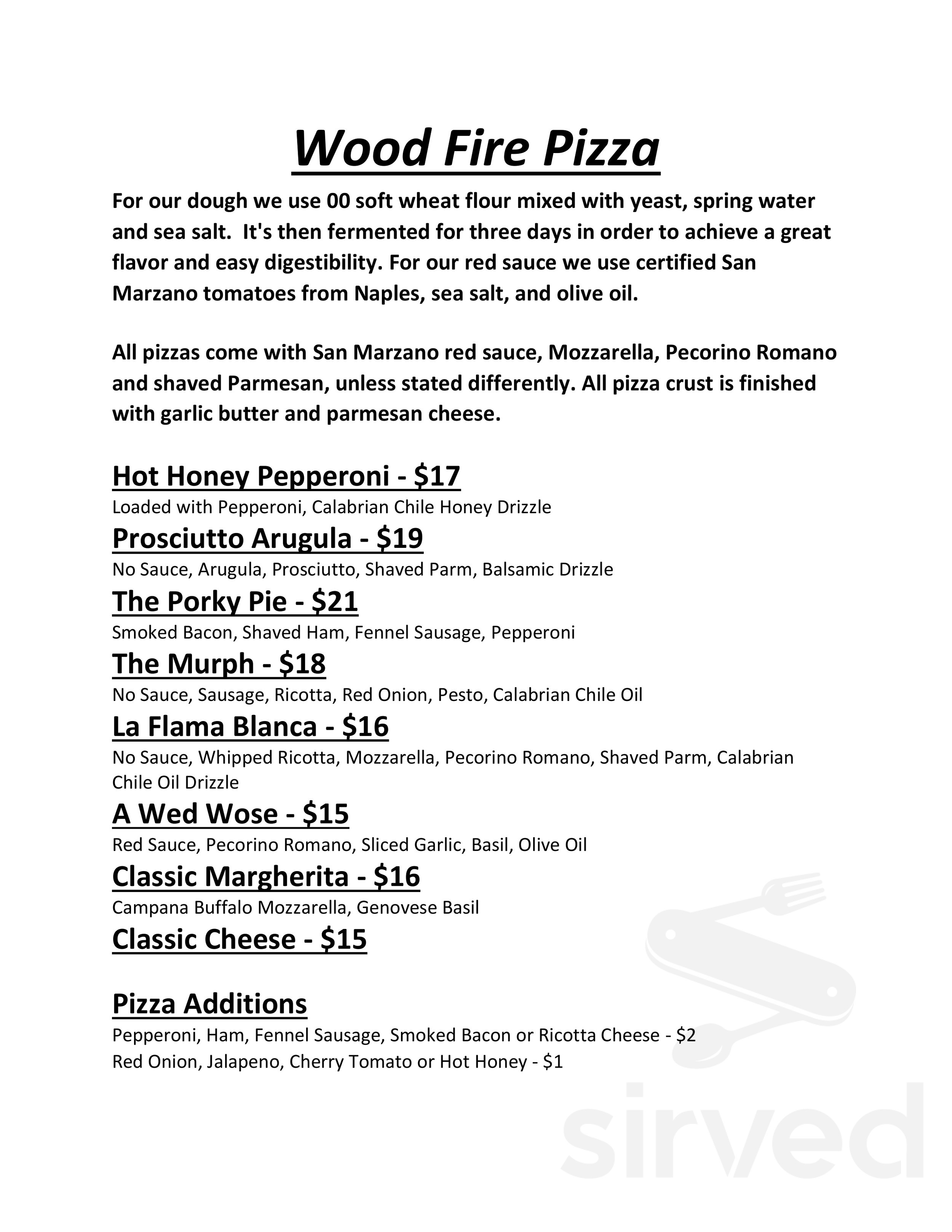 Brew Garden Taphouse & Eatery menu in Clearwater, Florida, USA