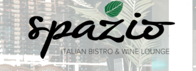 Spazio menu in Fort Lauderdale, Florida, USA