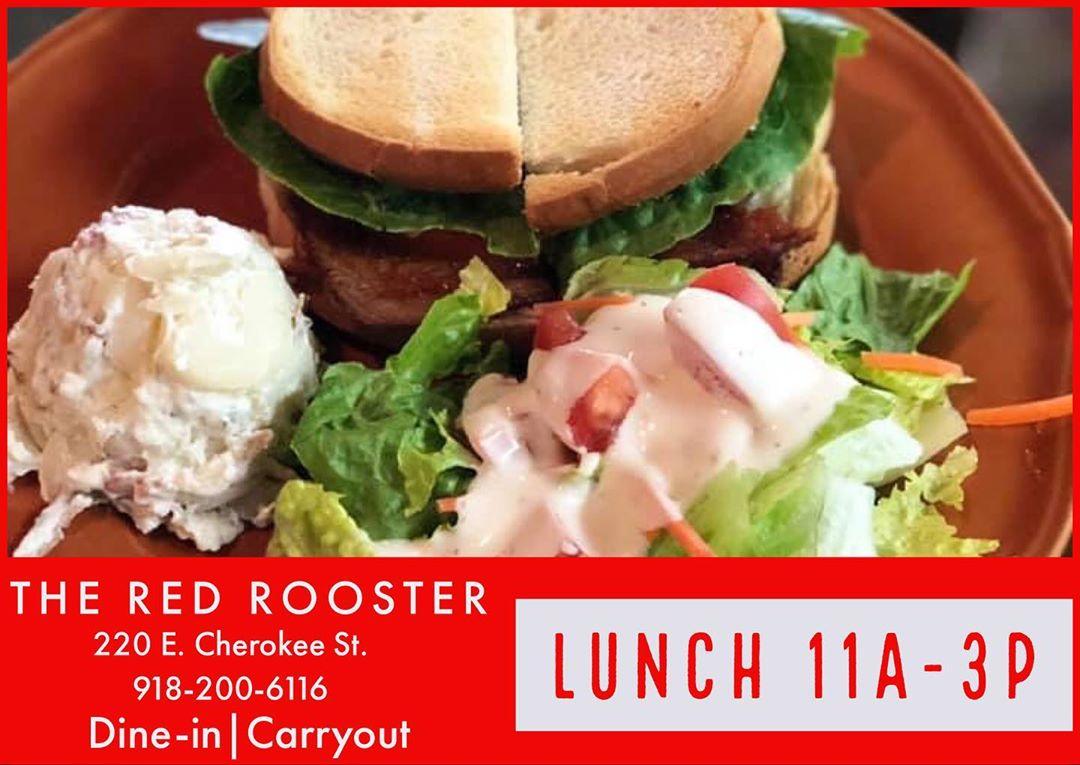 The Red Rooster Bistro & Bakery menu in Wagoner, Oklahoma, USA