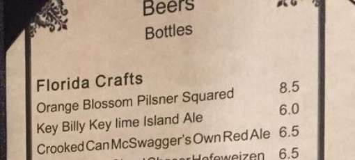 Menu for Ovation Bistro & Bar, Winter Haven in Winter Haven, FL | Sirved