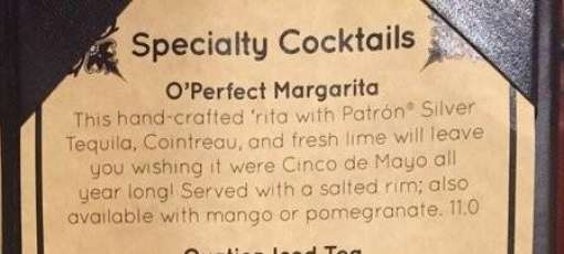 Menu for Ovation Bistro & Bar, Winter Haven in Winter Haven, FL | Sirved