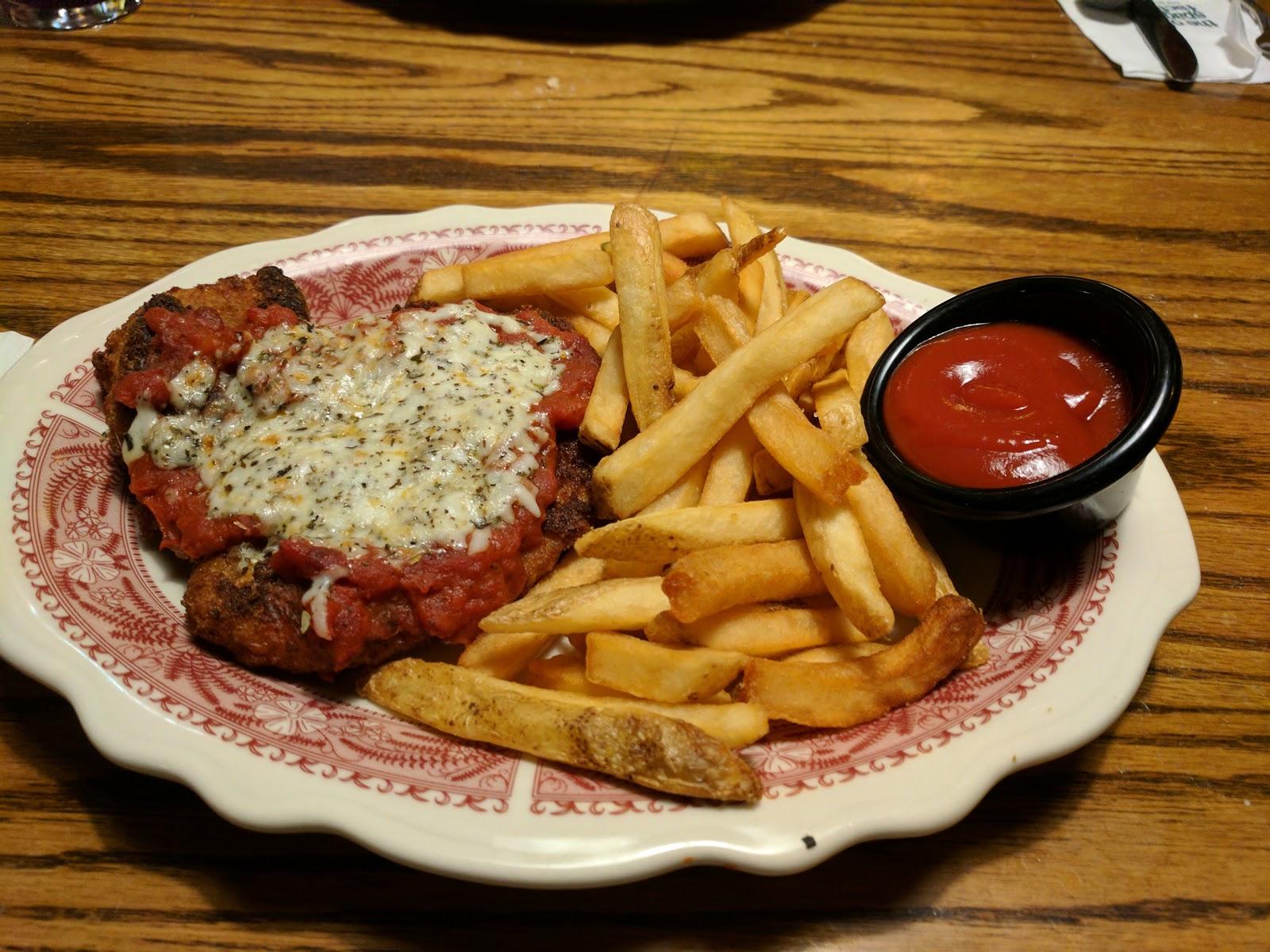 The Old Spaghetti Factory (Winnipeg) menu in Winnipeg, Manitoba, Canada