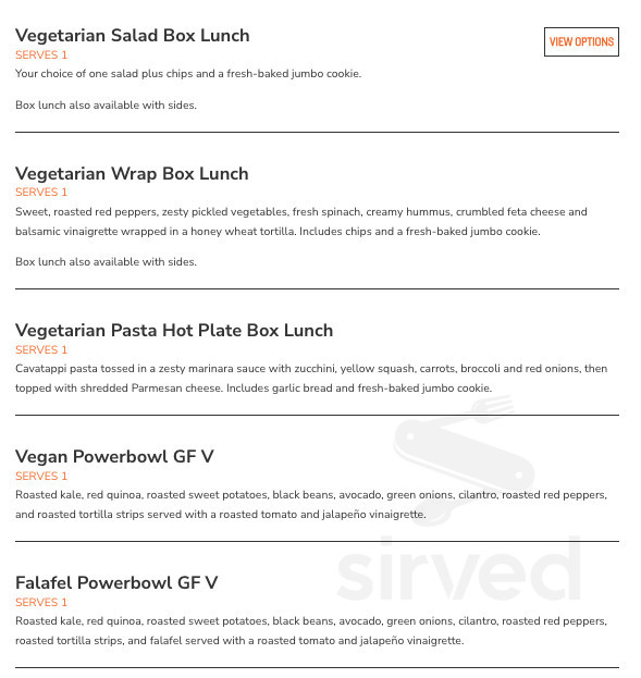 Menu for Alonti Café and Catering Kitchen in Houston, Texas, United States