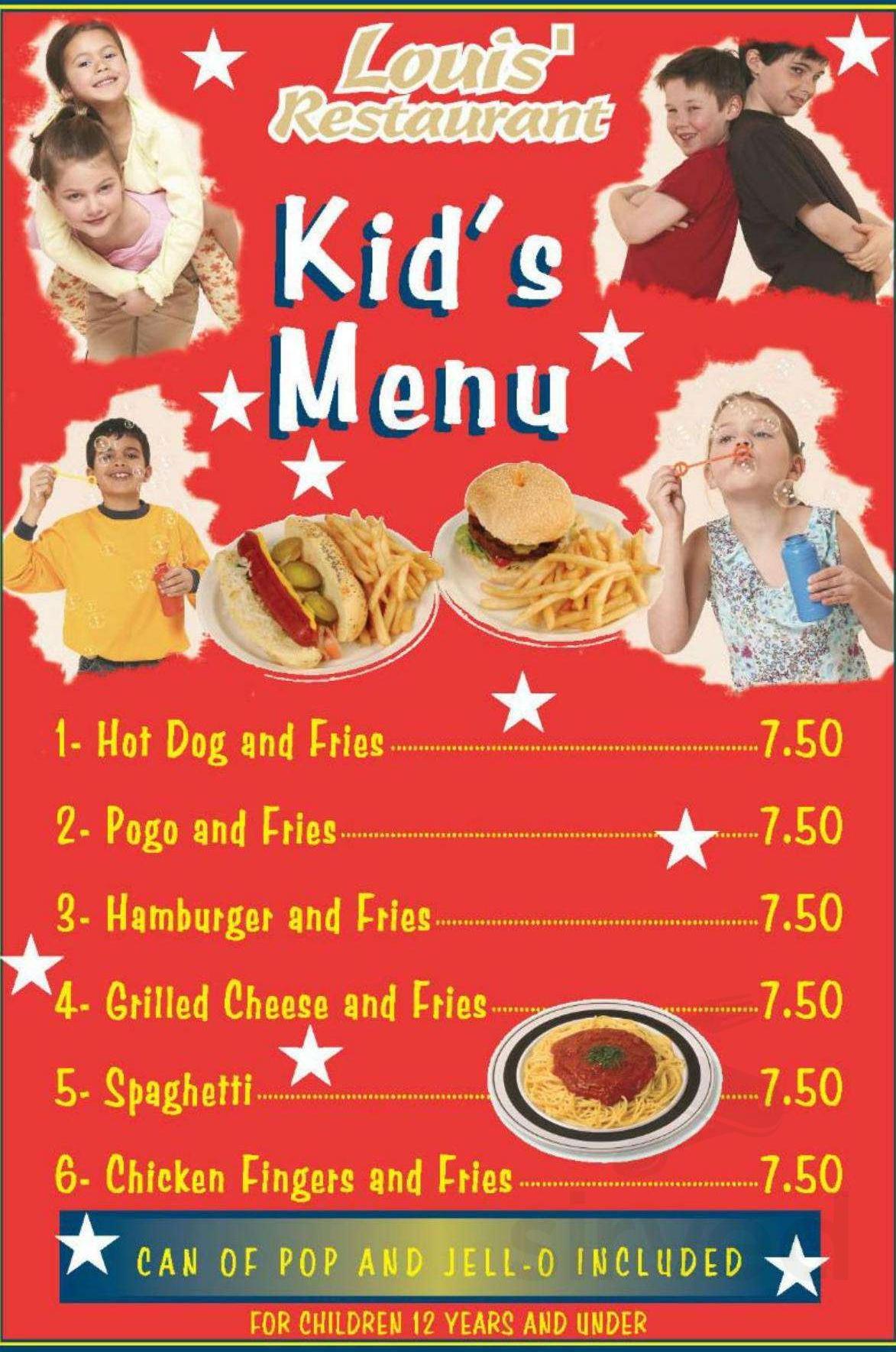 Louis Pizza (McArthur, Ottawa) menu in Ottawa, Ontario, Canada