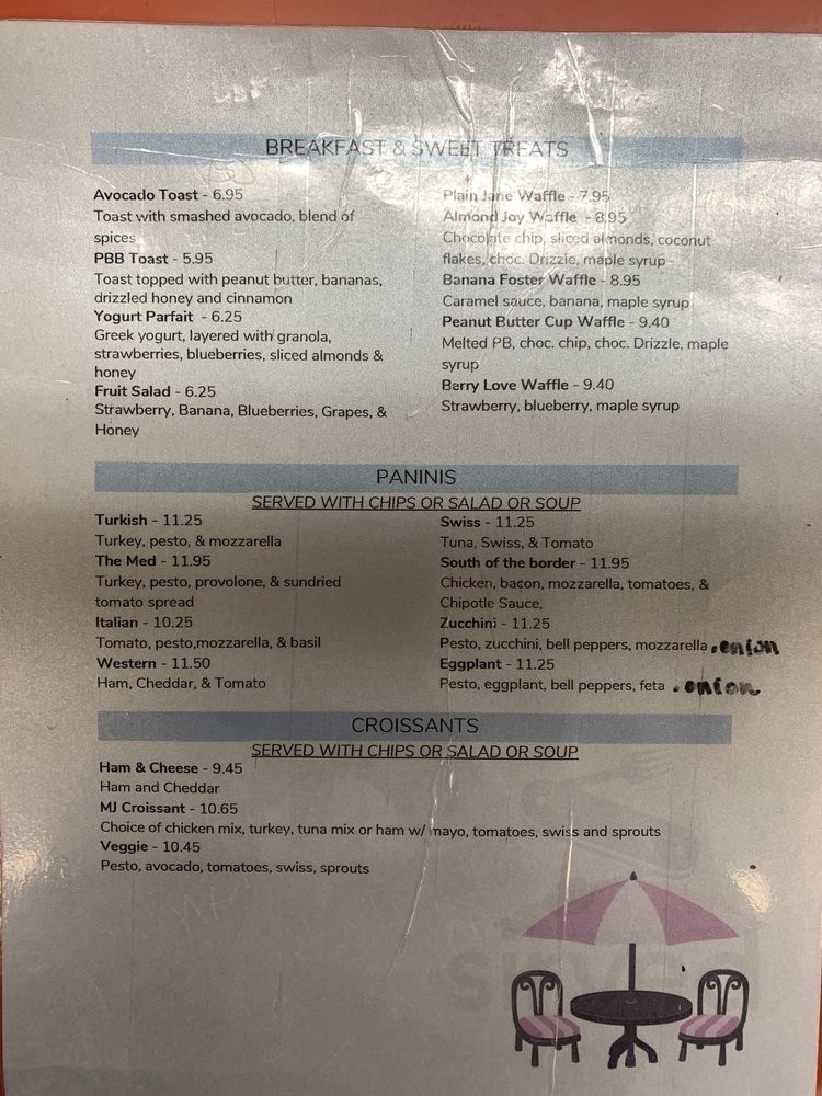 MJ Cafe menus in Kaneohe, Hawaii, United States
