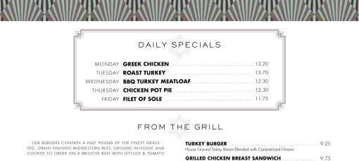 Menu for Ceres Cafe in Chicago, IL | Sirved