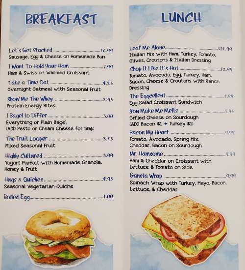 Blue Ox Coffee menu in Westwood, California, USA
