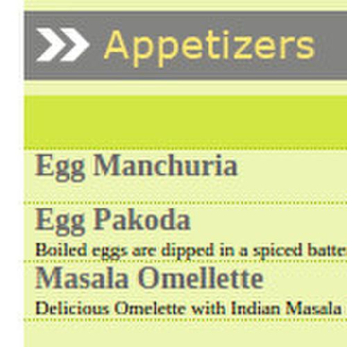 Mayuri Express menu in Houston, Texas, USA