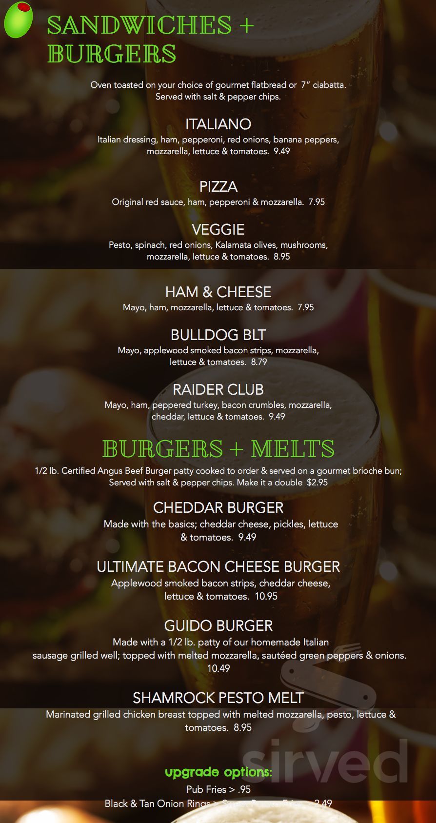 Olivera's Restaurant menus in Portland, Michigan, United States