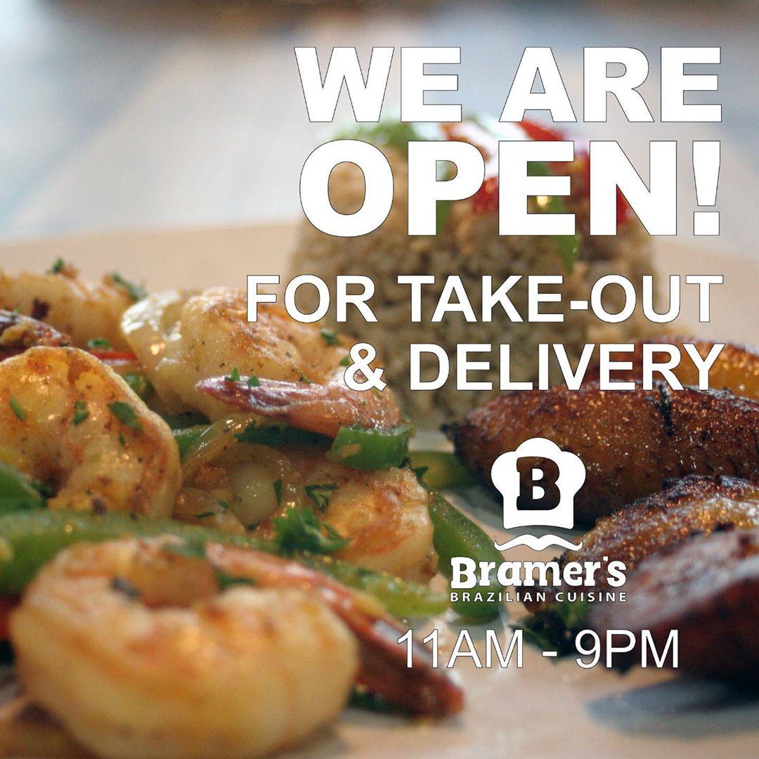 Bramer's Brazilian Cuisine menu in Boynton Beach, Florida, USA